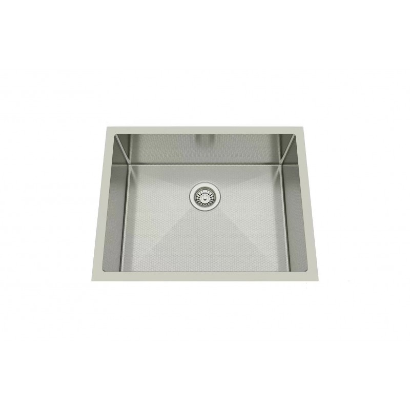 25" Honeycomb style Stainless steel Kitchen Sink Single bowl. in Vancouver